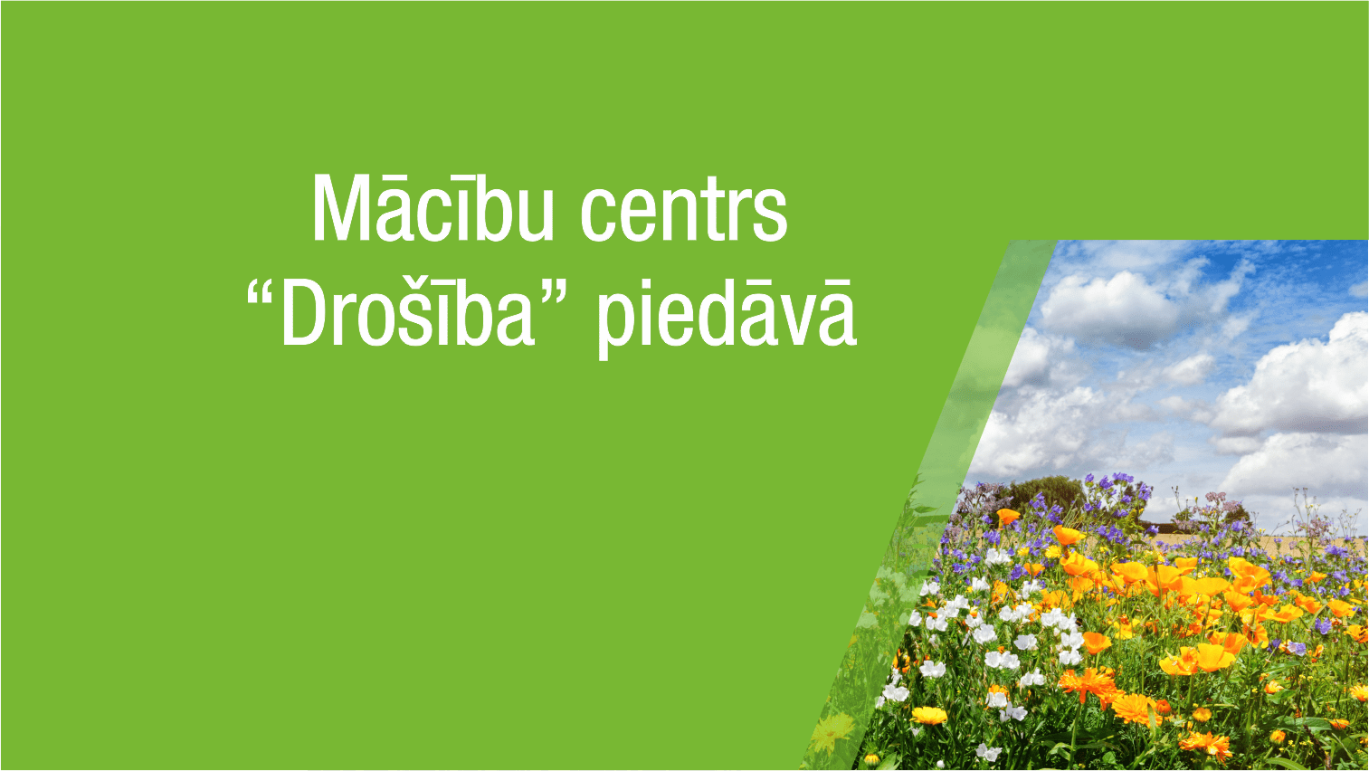 Profesionālās tālākizglītības centrs “Drošība” kursi un semināri ...